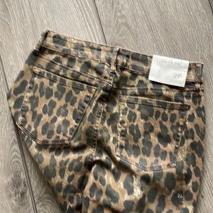 PacSun | Jeans | Nwt Leopard Distressed Jeans Midrise Skinny Pac Sun ...